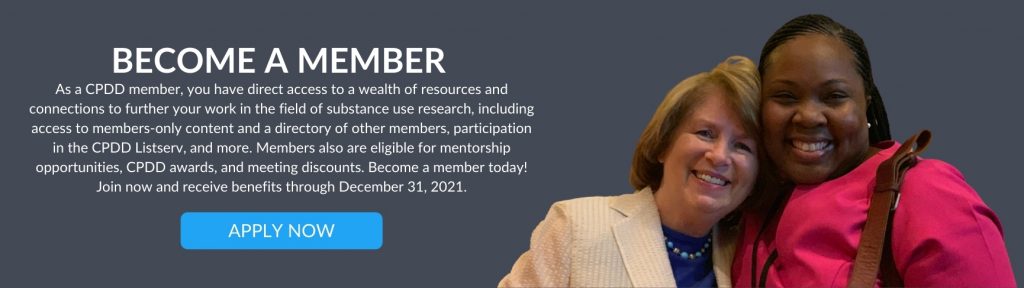 College on Problems of Drug Dependence - CPDD